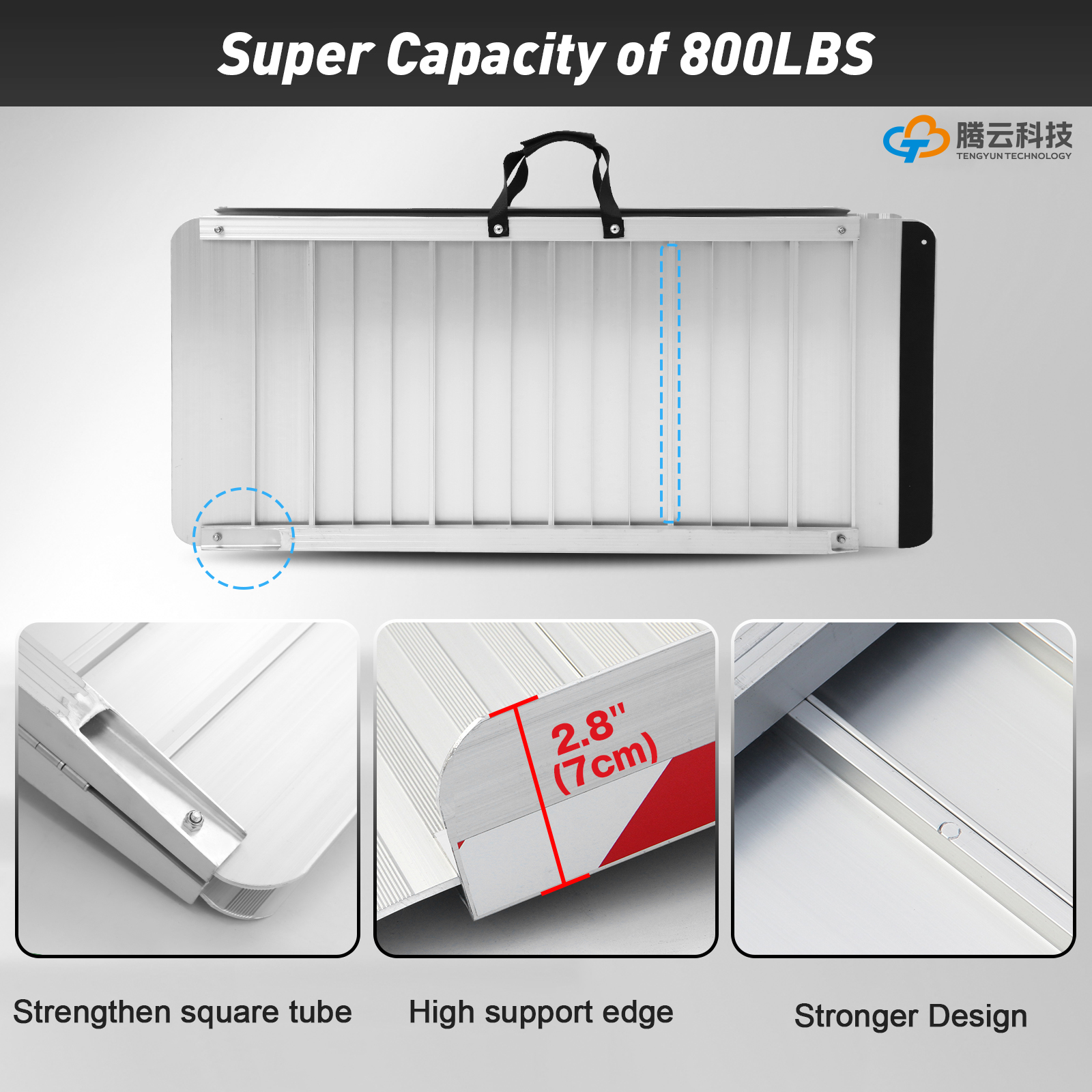 Jalan Portabel Melebar Lipat Ganda