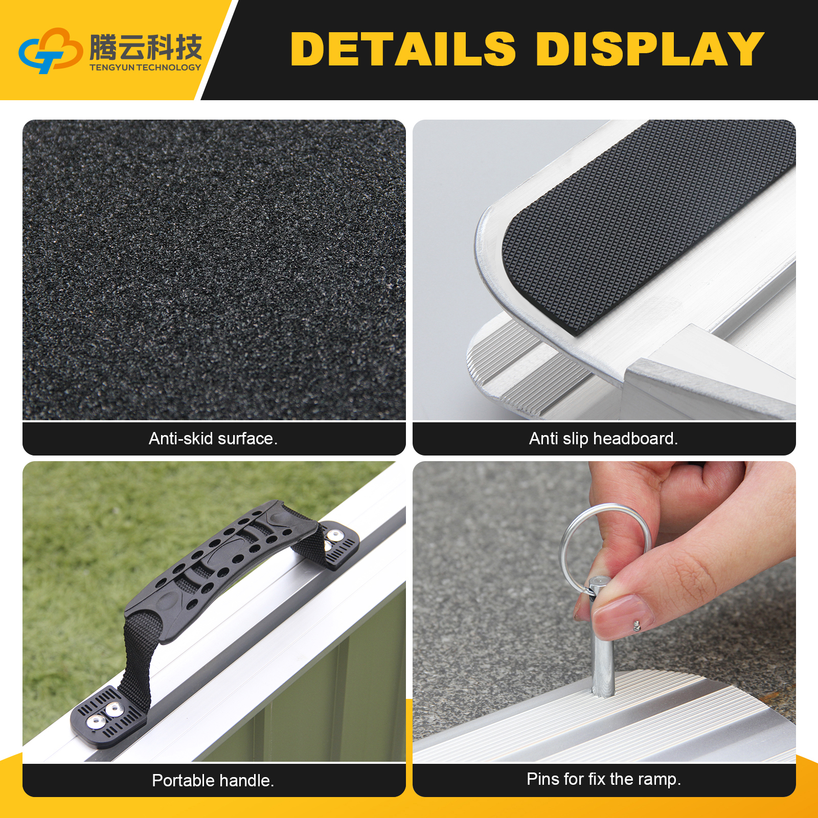 Jalan portabel ultra-ringan